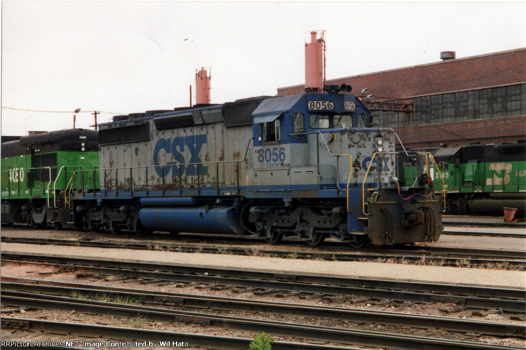 CSX SD40-2 8056